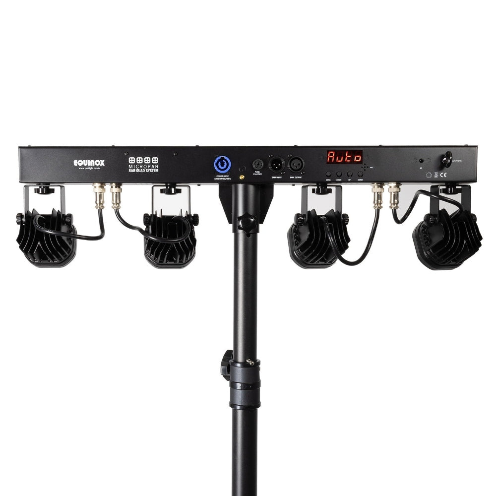 Equinox Micropar Quad Bar Lighting System – DJ Supplies Sound and ...