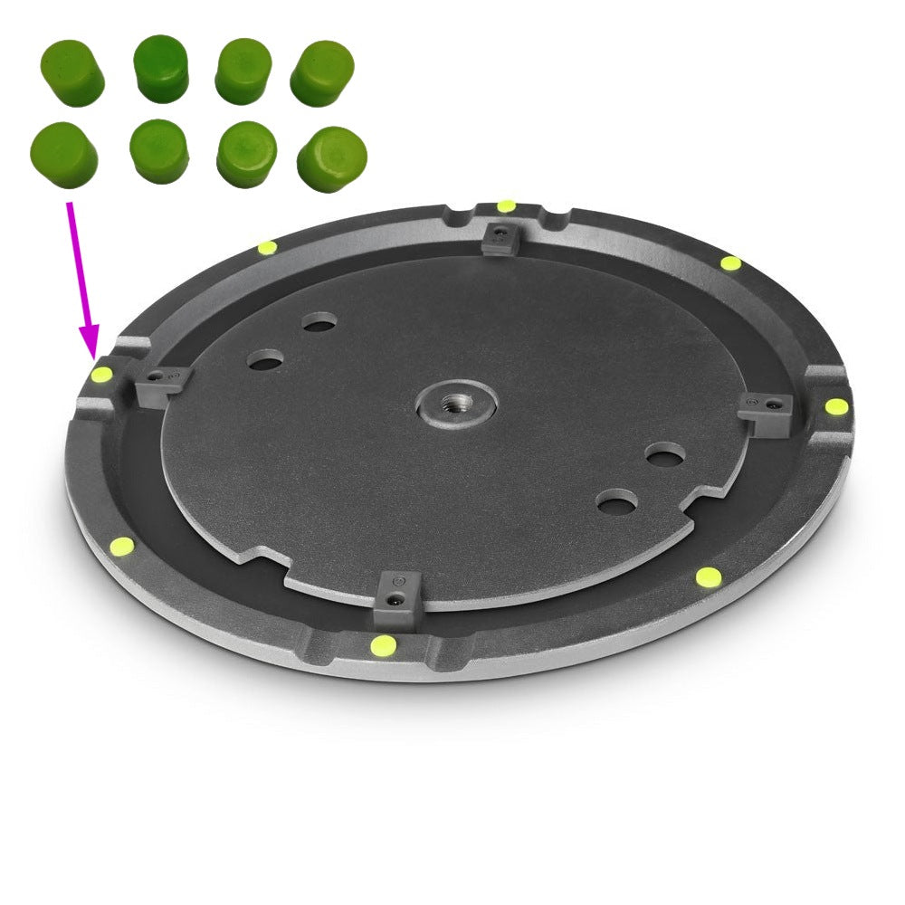 Gravity Speaker Stand Cast Base Rubber Feet – DJ Supplies Sound and ...