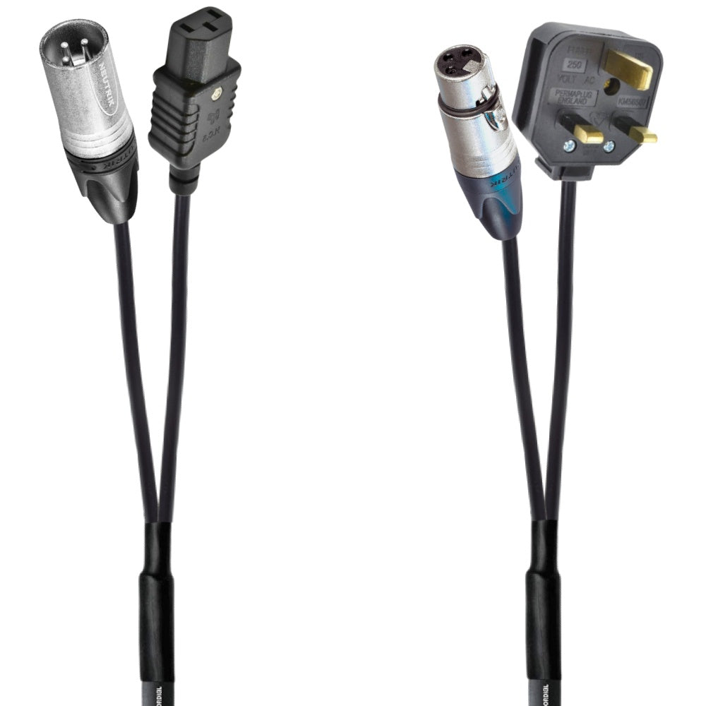 Tour Grade Hybrid Power and Audio IEC Mains Cable – DJ Supplies Sound ...