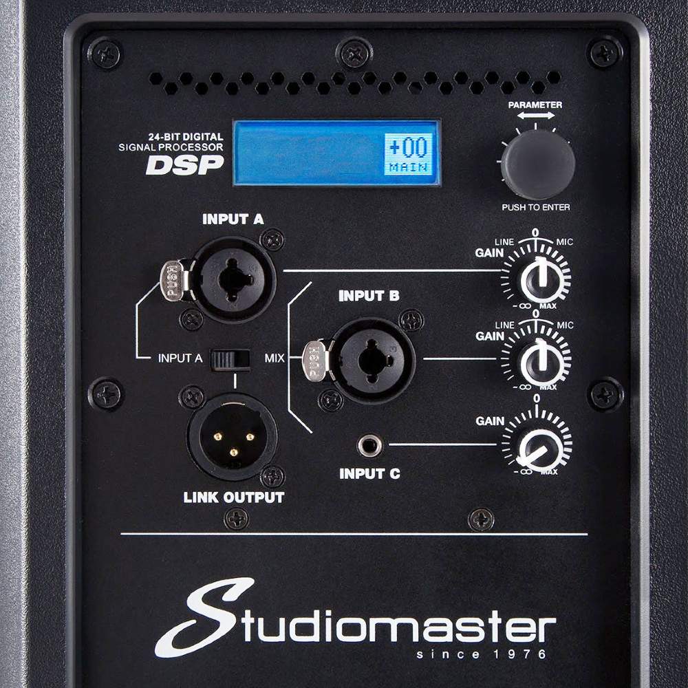 Studiomaster Vortex 10A 1400w Active Loudspeaker – DJ Supplies Sound and Lighting Ltd