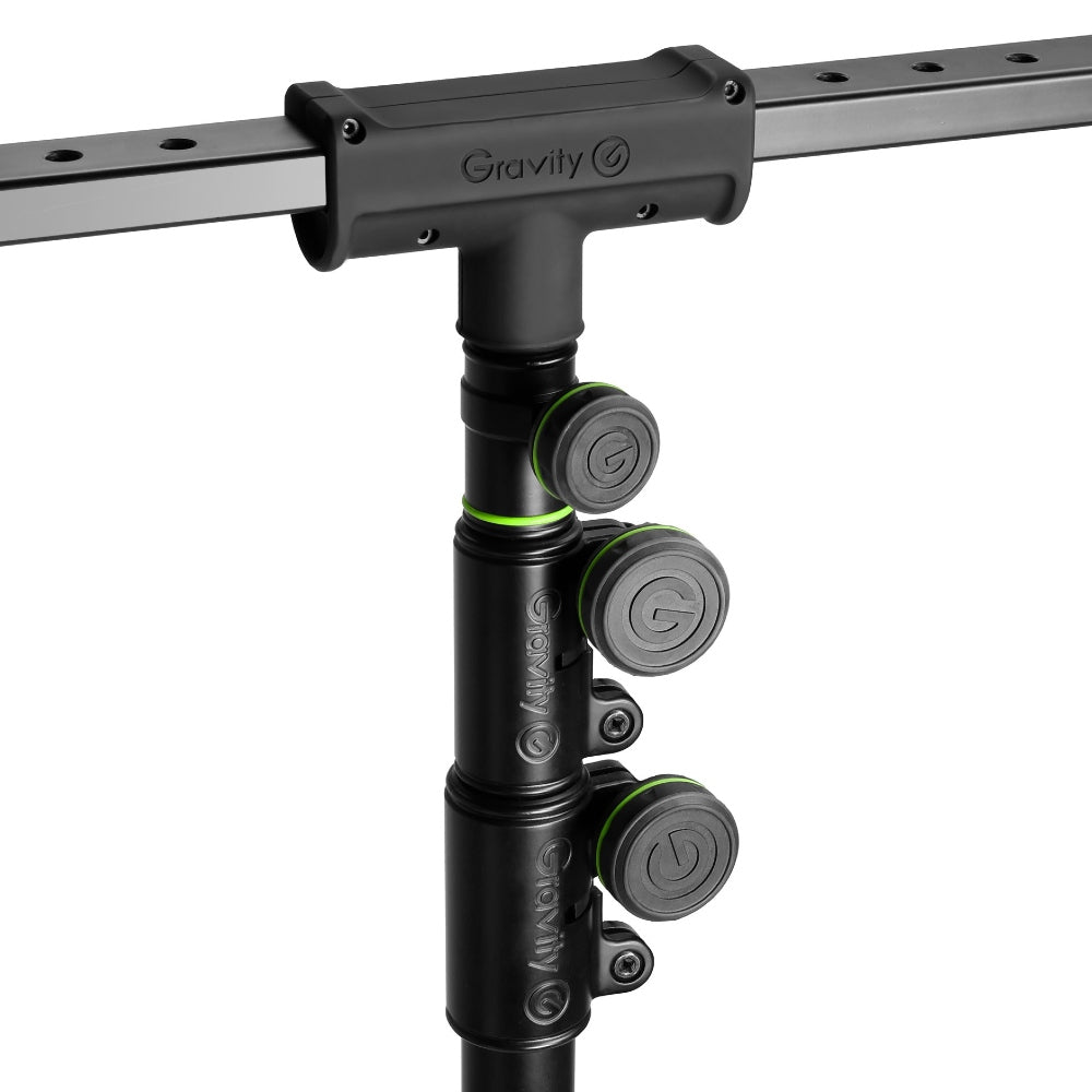 Gravity Lighting Stand and T Bar GLSTBTV17 – DJ Supplies Sound and ...