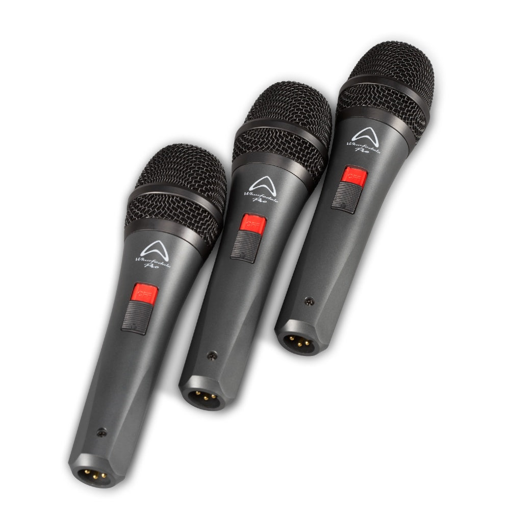 Wharfedale DM5.0S Microphone 3 Pack – DJ Supplies Sound and Lighting Ltd