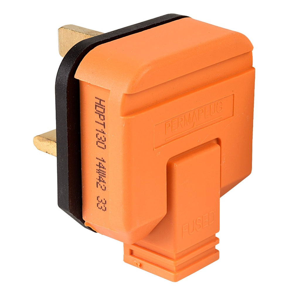 Black Perma Plug 13A Mains Plug Top | DJ Supplies – DJ Supplies Sound ...