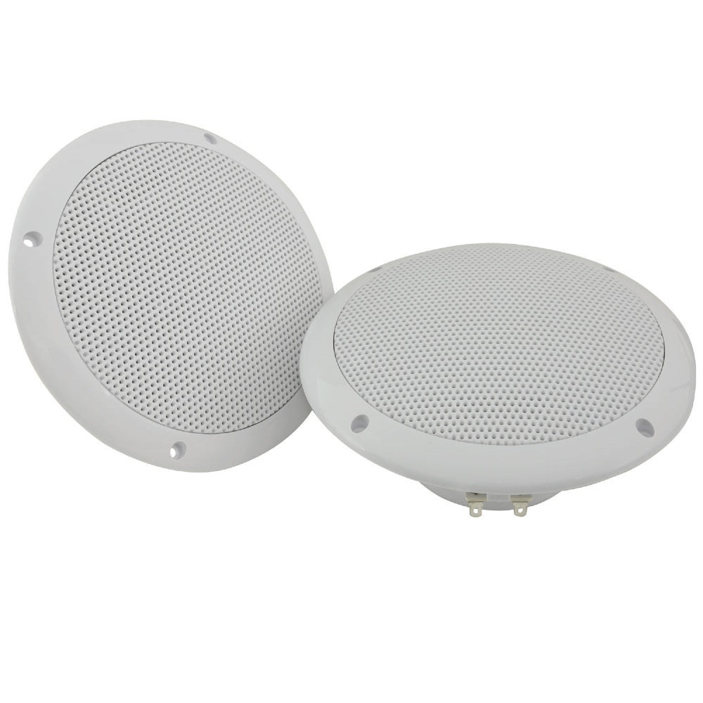 6.5" White Ceiling Speakers 40w 8 Ohm | Pair – DJ Supplies Sound and ...