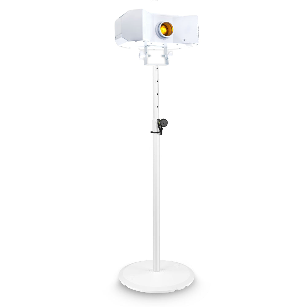 Gravity White Cast Round Base Speaker Lighting Stand | DJ Supplies – DJ ...