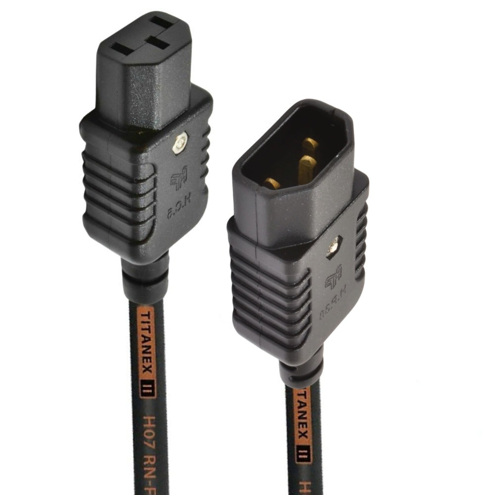 Tour Grade IEC Male to Female Power Link Lead – DJ Supplies Sound and ...