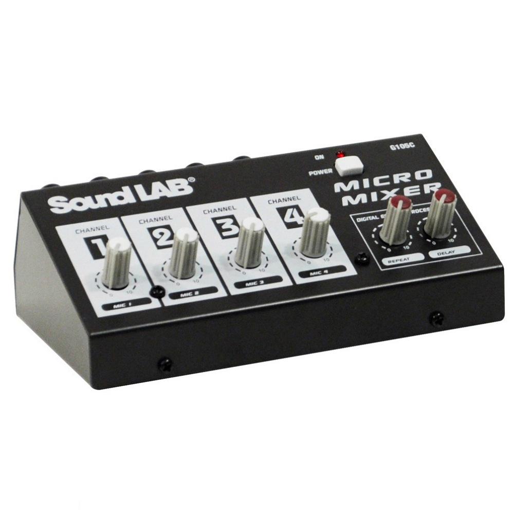 Microphone Mixer 4 Channel With Echo – DJ Supplies Sound and Lighting Ltd