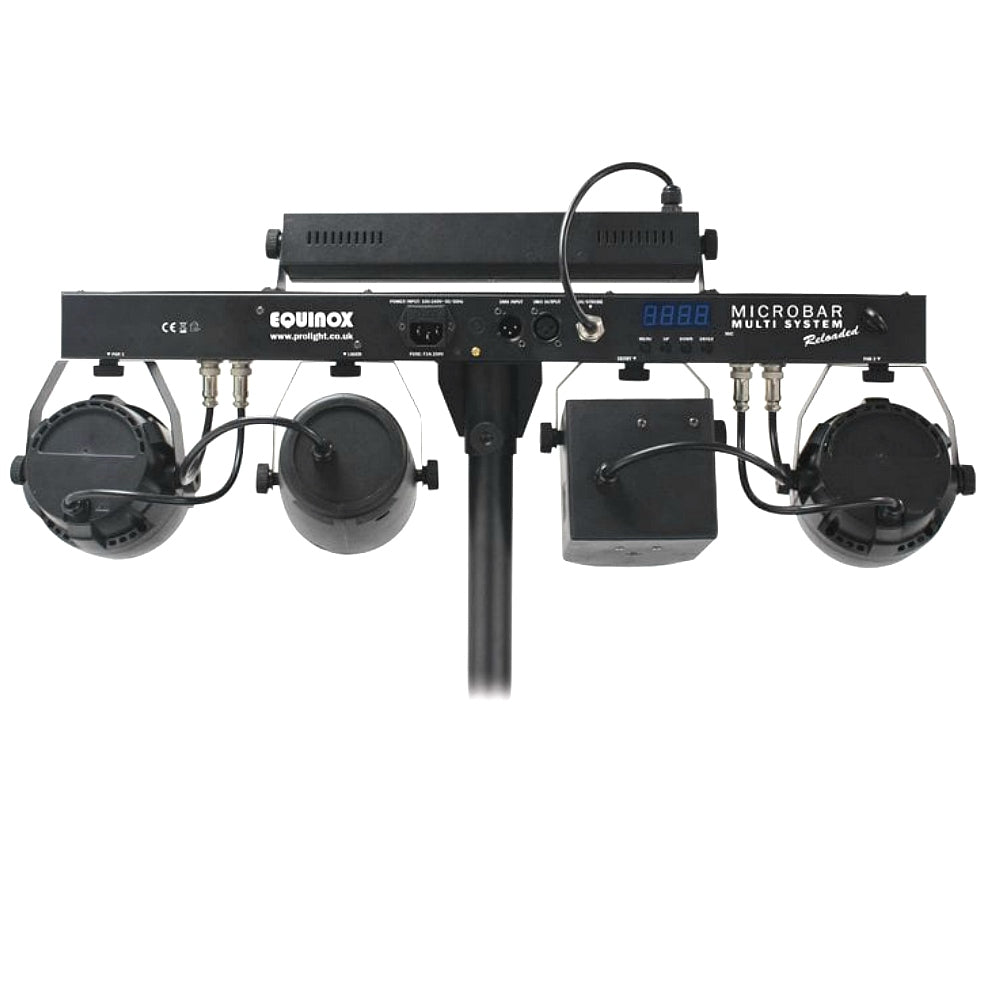 Equinox Microbar Multi Reloaded Lighting Bar – DJ Supplies Sound and ...