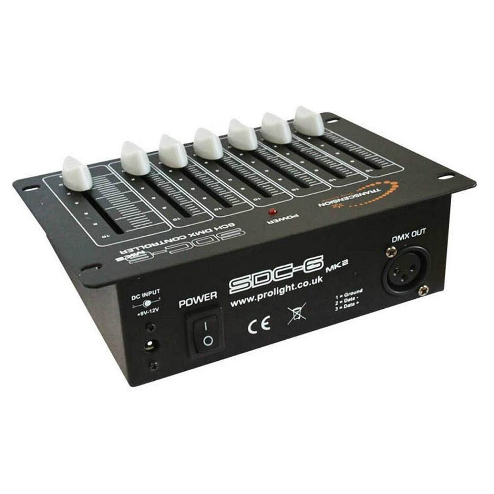 Transcension SDC6 DMX Controller – DJ Supplies Sound and Lighting Ltd
