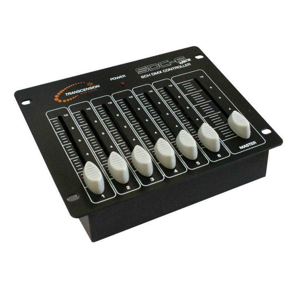 Transcension SDC6 DMX Controller – DJ Supplies Sound and Lighting Ltd