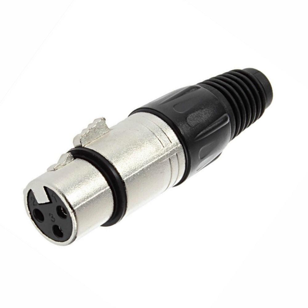 XLR Female Connector 3 Pin – DJ Supplies Sound and Lighting Ltd